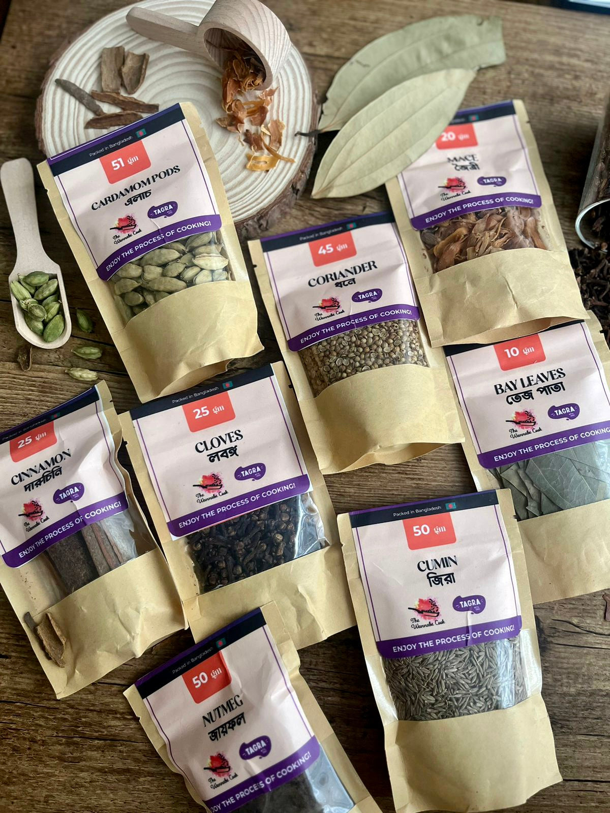 The Wannabe Cook Spice Box – Elevate Your Cooking with Whole Spices